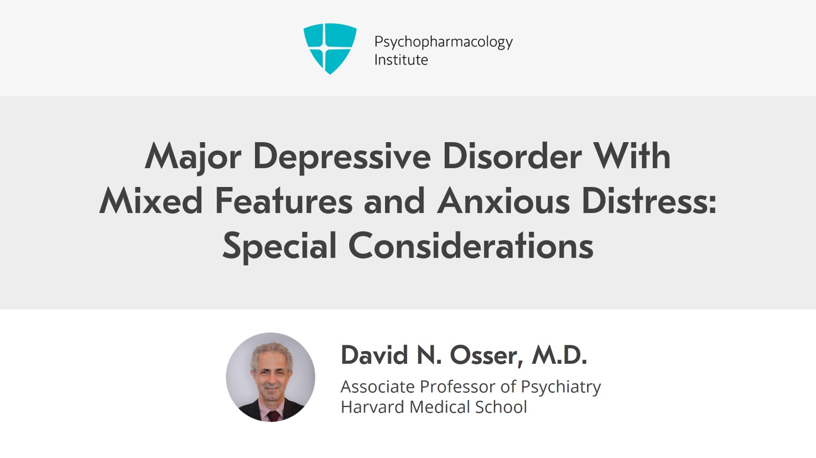 Psychopharmacology Institute